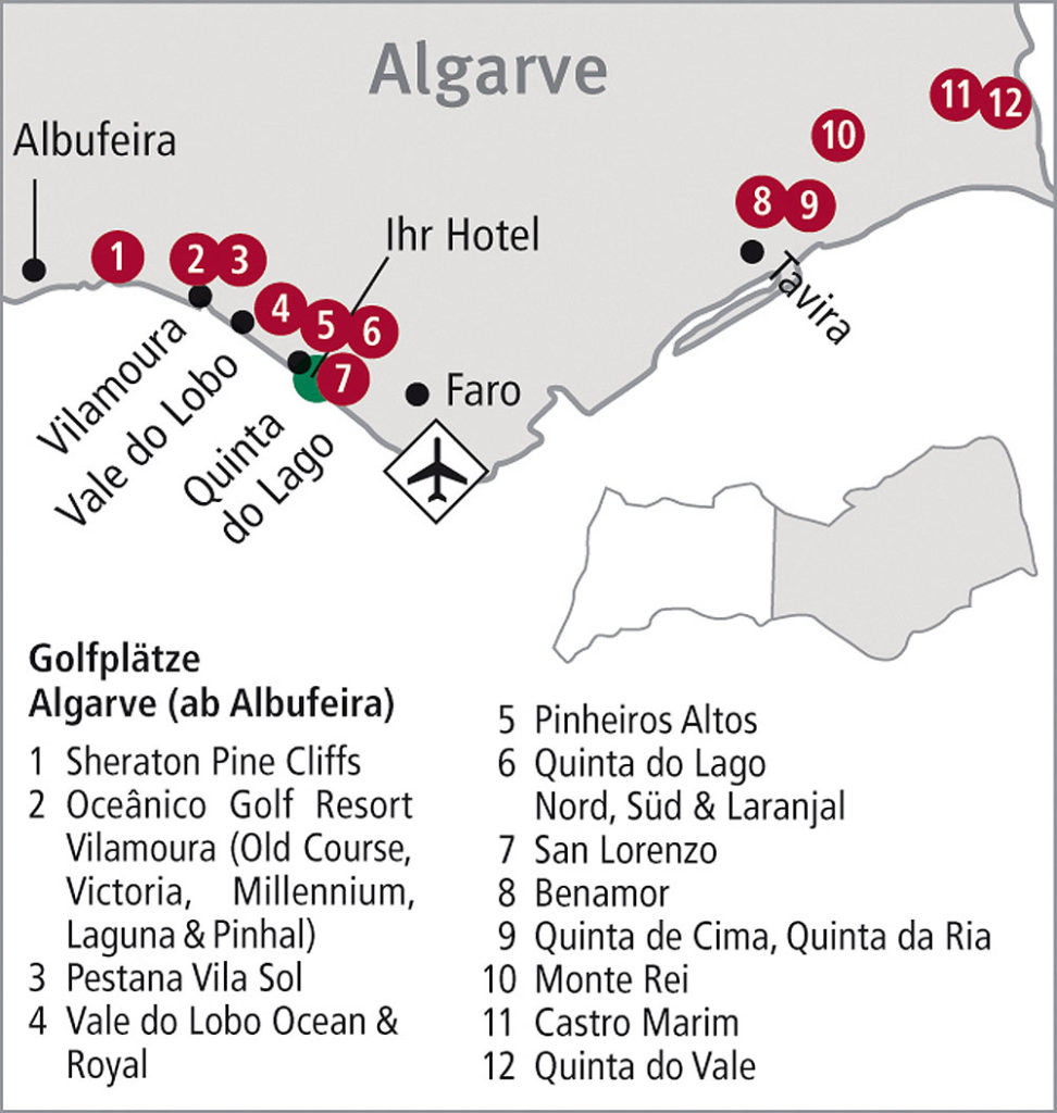 Algarve Golfreisen: Prämierung zu einer der besten Golfregionen